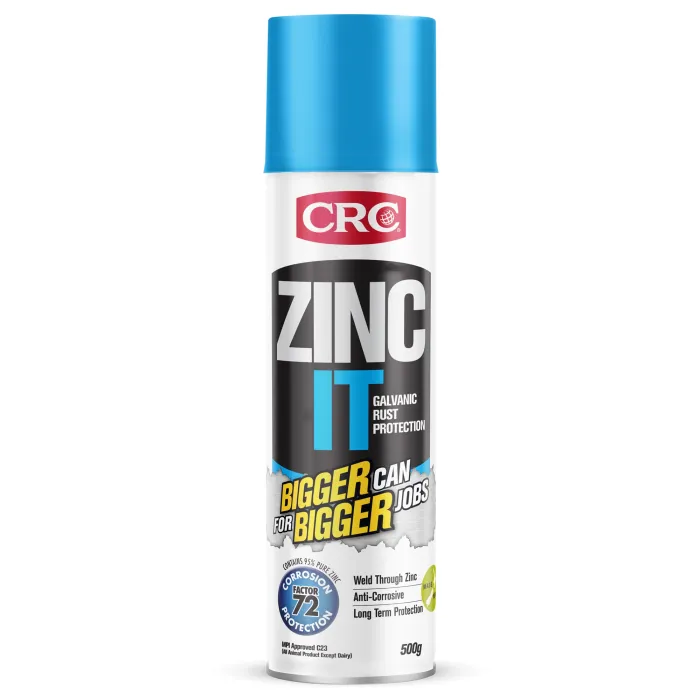 CRC Zinc It 500g - Quick-Drying, Tough Coating